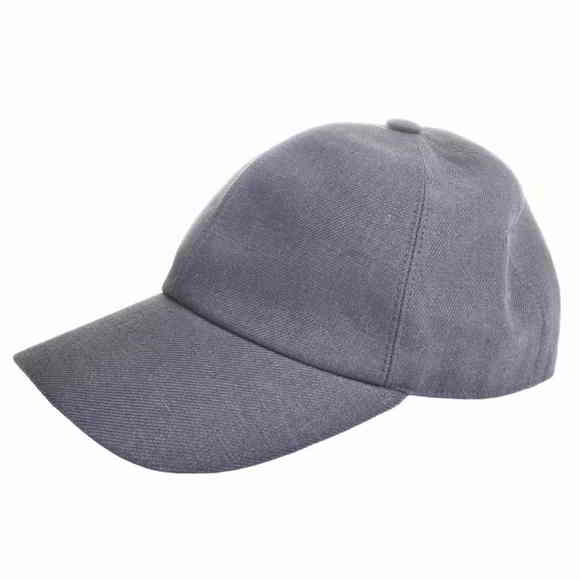 Hermes | Accessories | Hermes Hermes Linen Baseball Cap Black | Poshmark